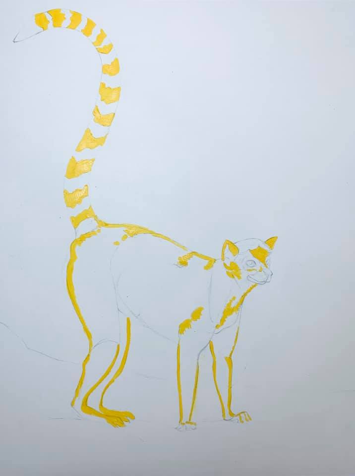 Complementary Colors Demo 2 – Moosewood Art Studio